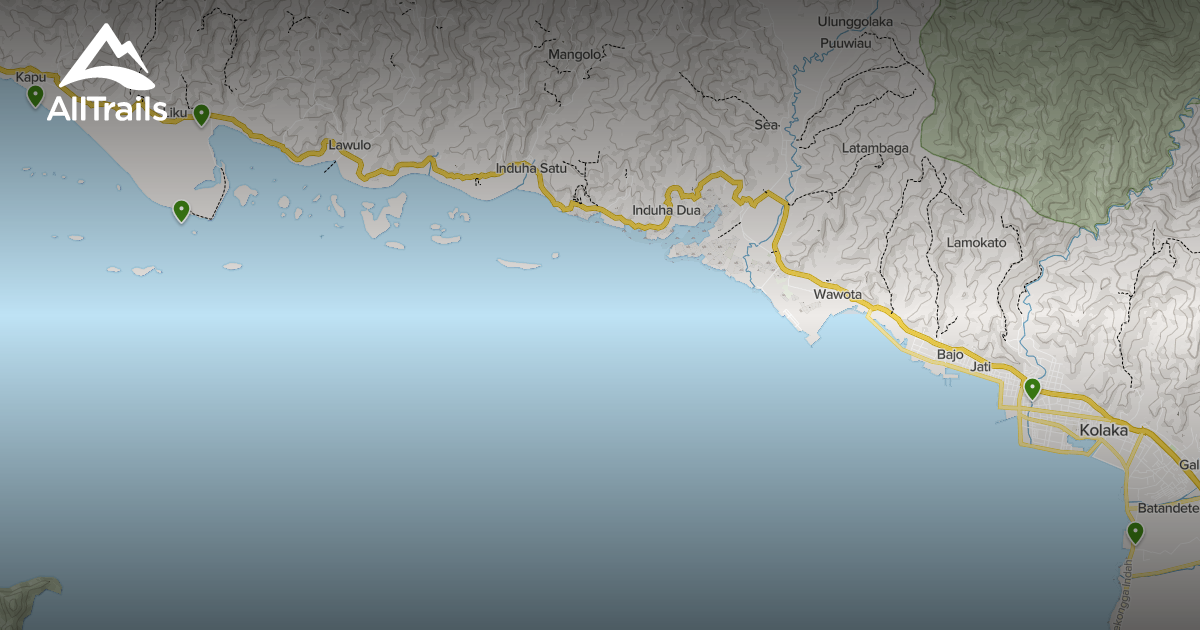 Best backpacking trails in Kolaka | AllTrails