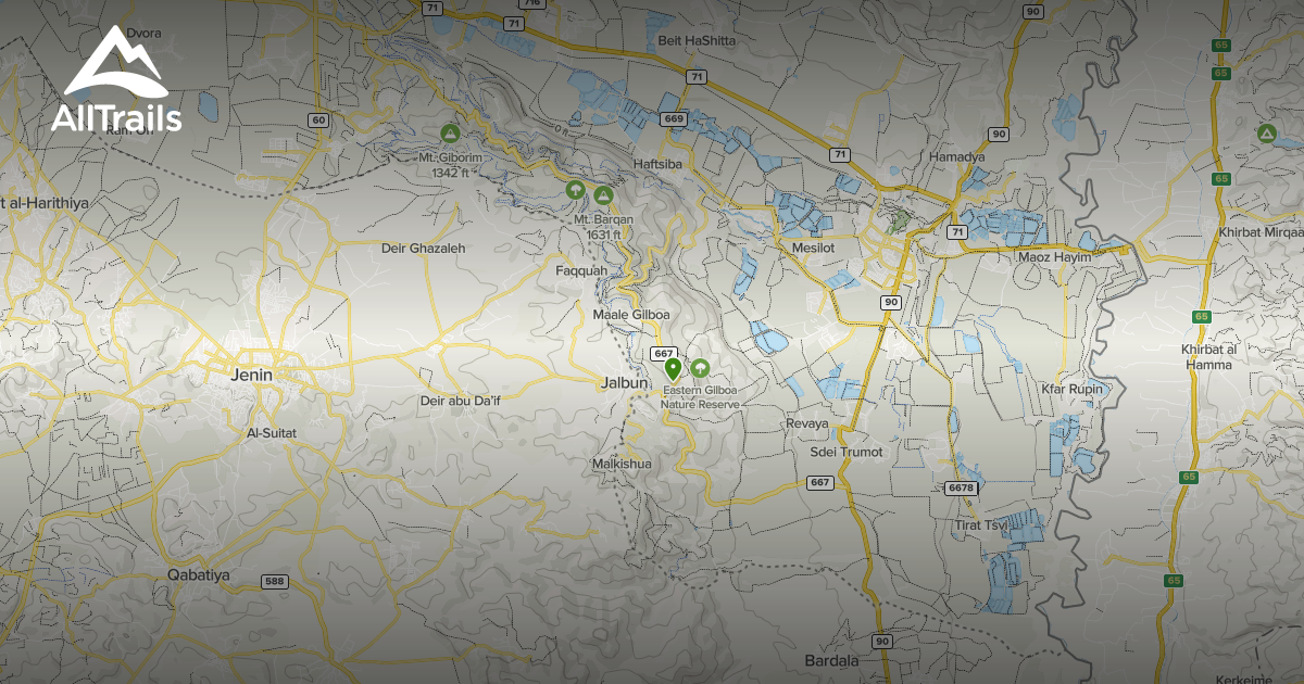 Best short trails in Maale Gilboa | AllTrails