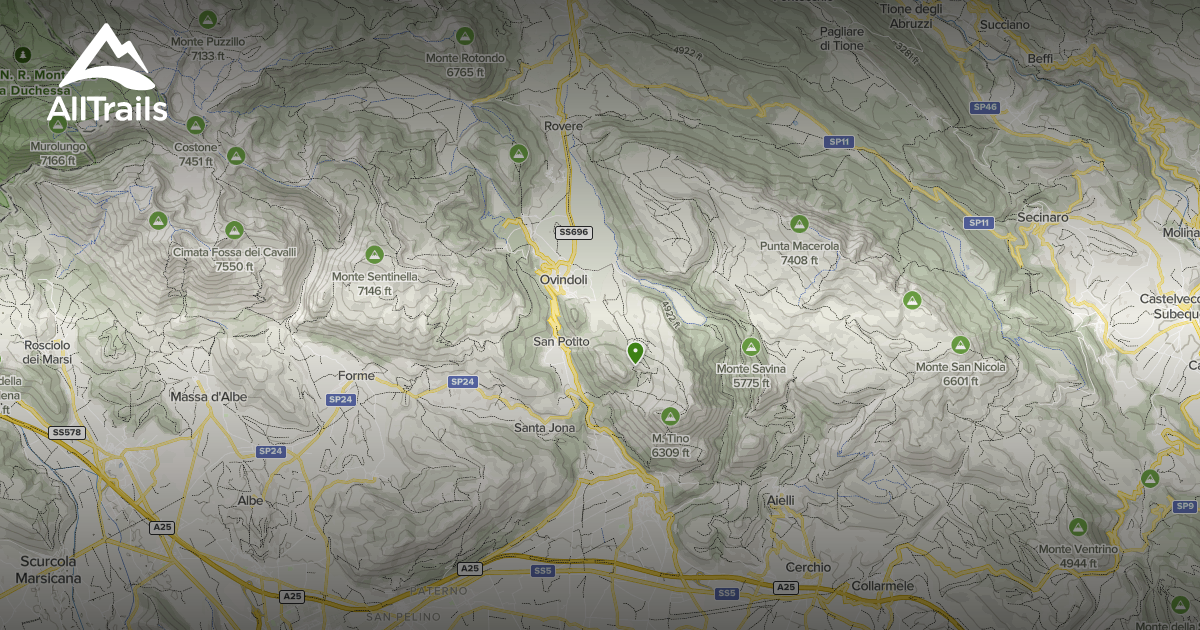 Best long trails in Ovindoli | AllTrails