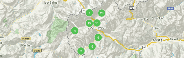 Courmayeur – 10 najlepszych szlaków do turystyki pieszej w 2023 r ...