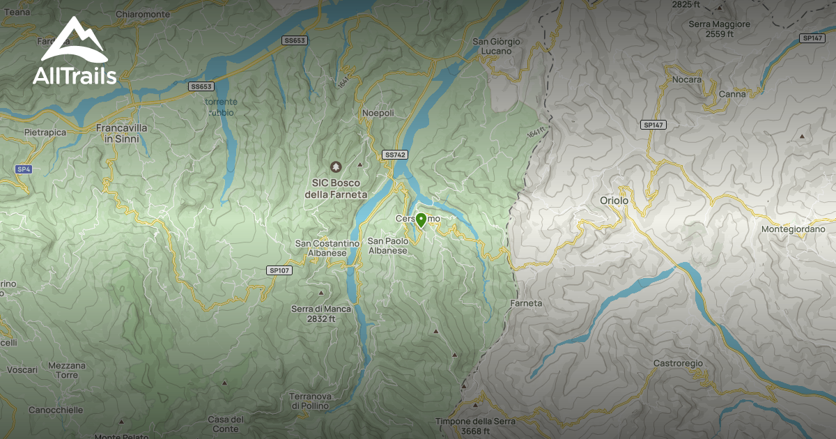 Best hikes and trails in Cersosimo | AllTrails