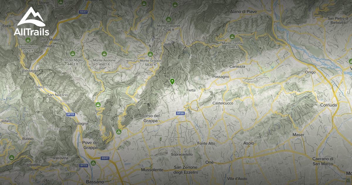 Le migliori escursioni e sentieri in Crespano del Grappa | AllTrails