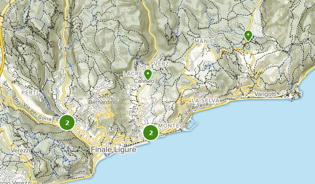 Best Trails near Finale Ligure, Liguria Italy | AllTrails