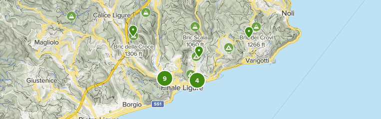 Best trails in Finale Ligure, Liguria | AllTrails