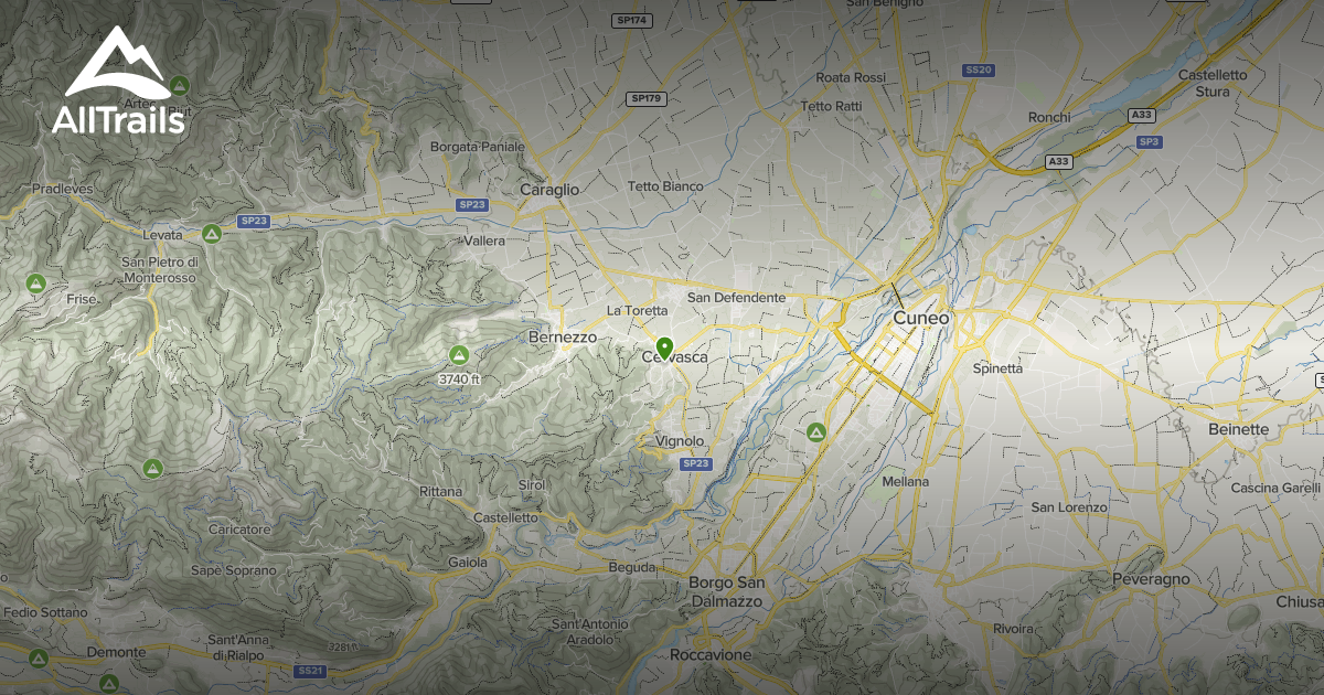 Best hikes and trails in Cervasca | AllTrails