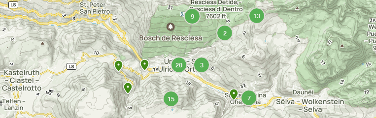 2023 Best 10 Trails and Hikes in Ortisei | AllTrails