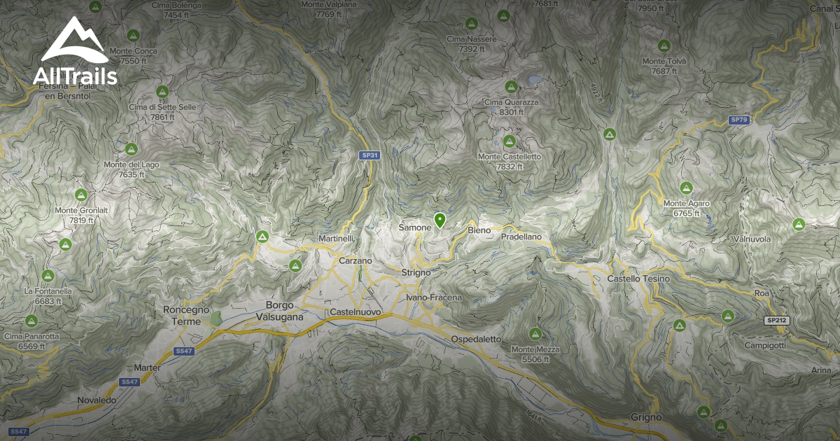 Best hikes and trails in Samone | AllTrails