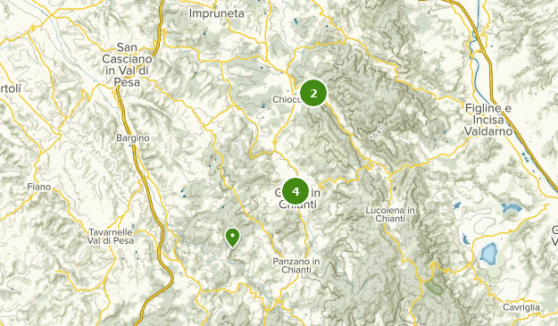 Best Trails near Greve in Chianti, Tuscany Italy | AllTrails