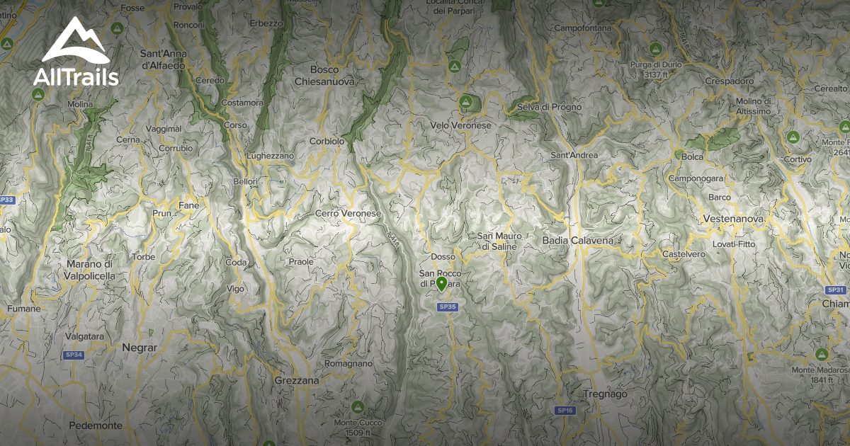 Best hikes and trails in Roverè Veronese | AllTrails