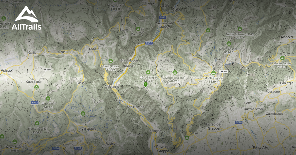 Best hikes and trails in Valbrenta | AllTrails