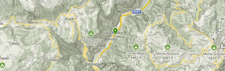 I migliori sentieri in Valstagna | AllTrails