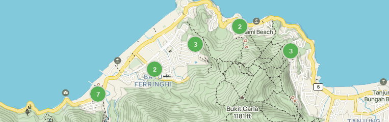 De 10 beste wandelroutes en hikes in Batu Ferringhi voor 2023 | AllTrails