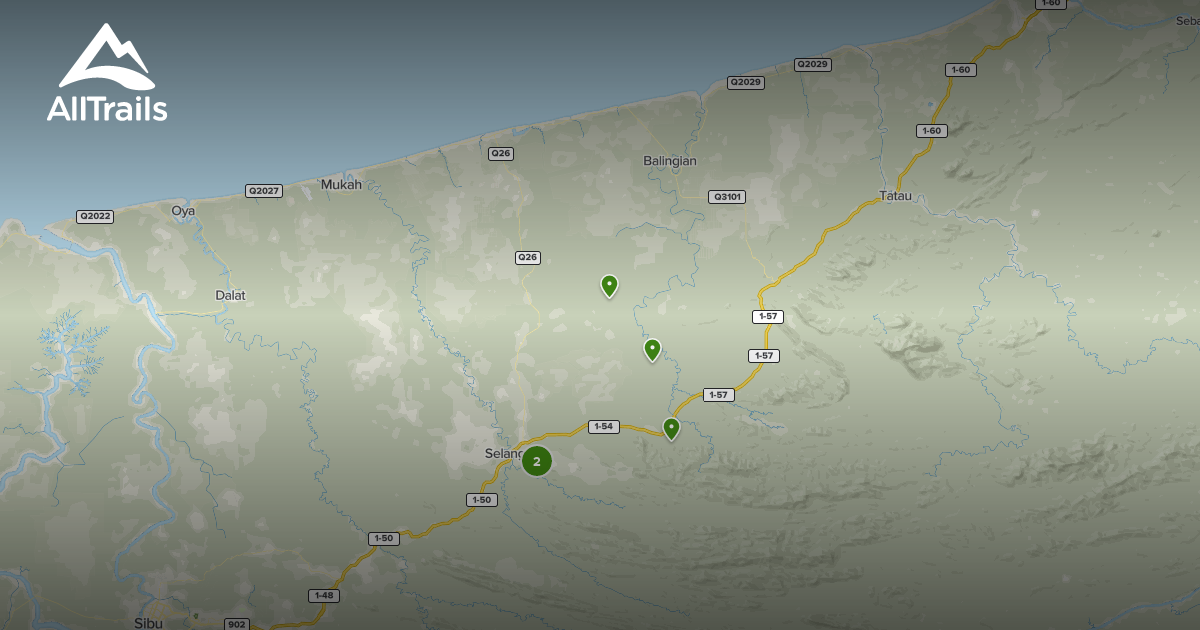 Best walking trails in Balingian | AllTrails