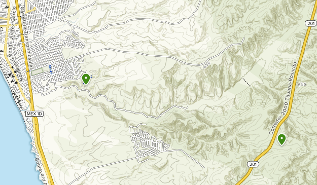 Best Trails near Playas de Rosarito Municipality, Baja California ...