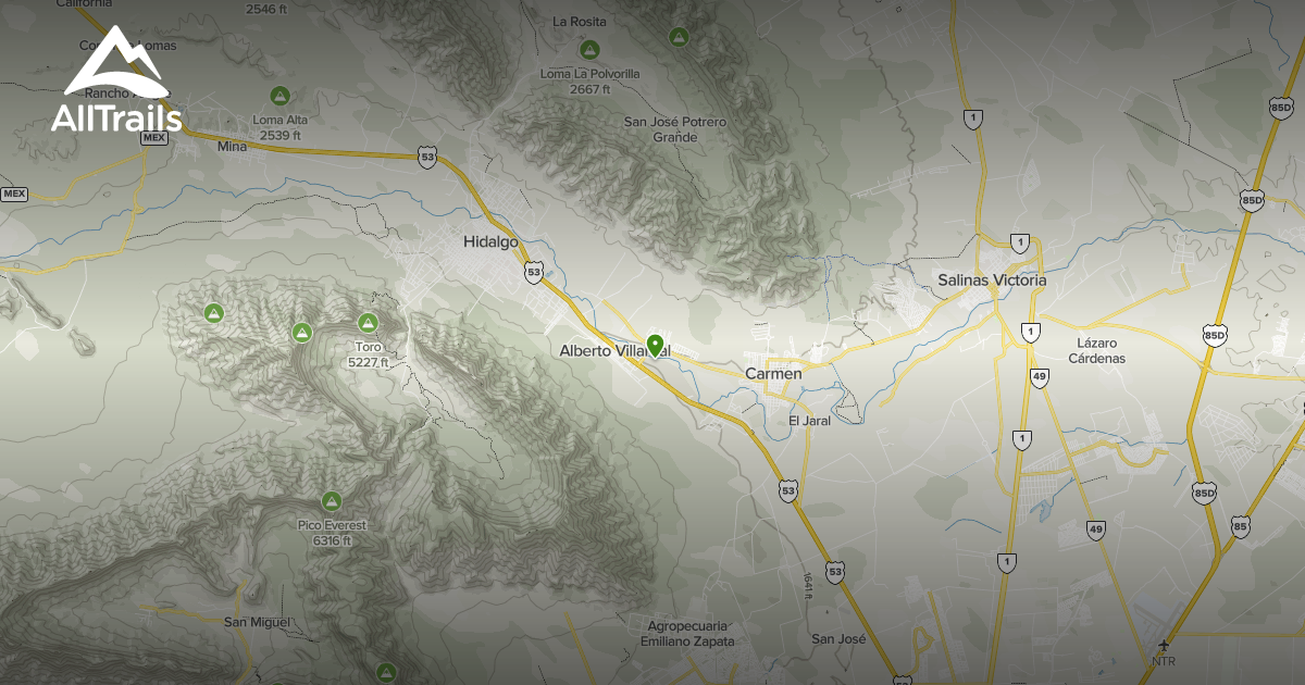 Los mejores senderos y rutas en Municipio de Abasolo | AllTrails