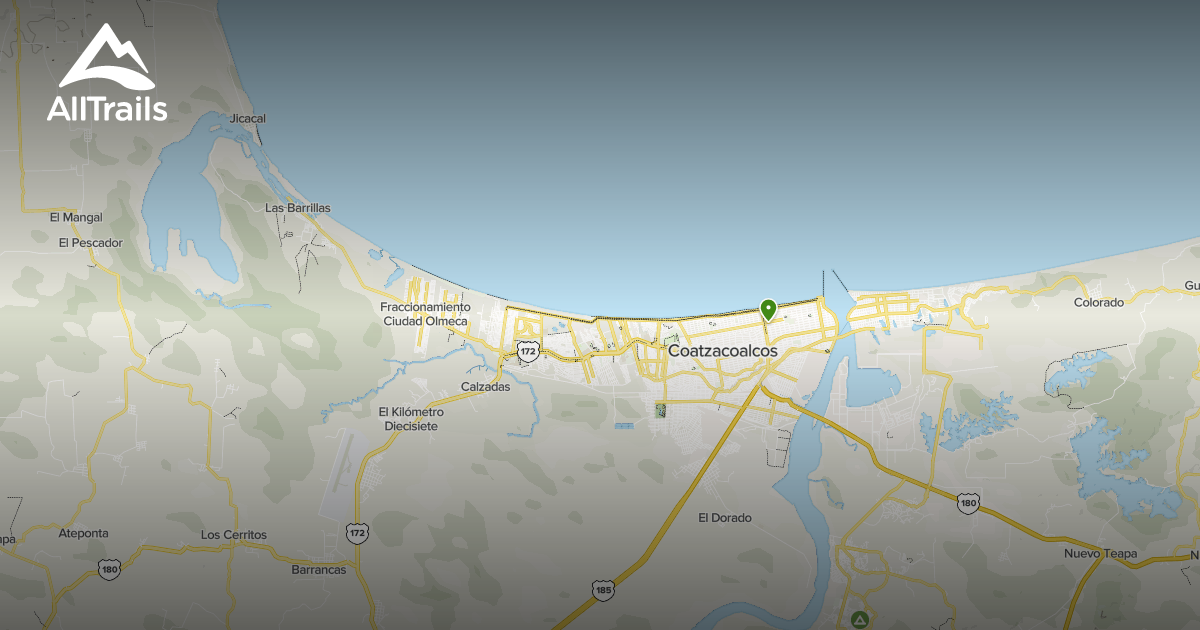 Coatzacoalcos Veracruz Mexico Map 61 Coatzacoalcos Royalty Free