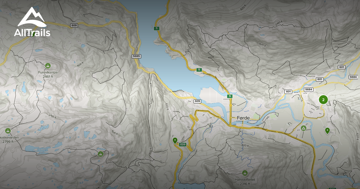 10 Best trails and hikes in Førde | AllTrails