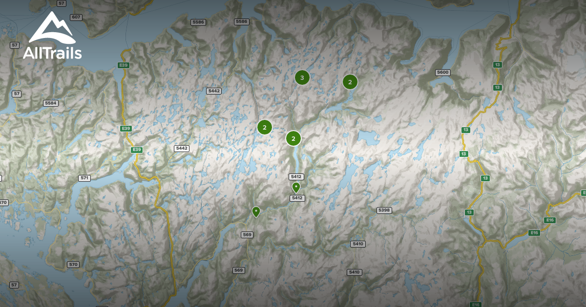 Best hard trails in Modalen | AllTrails