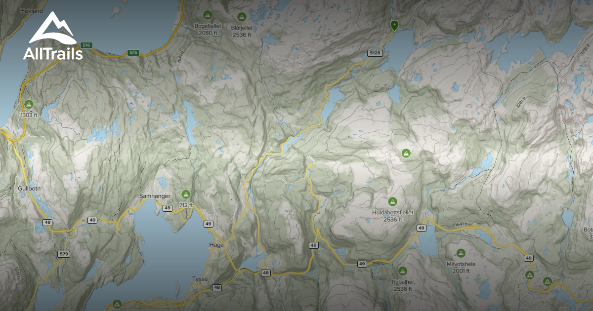 I migliori sentieri nei boschi in Tysse | AllTrails