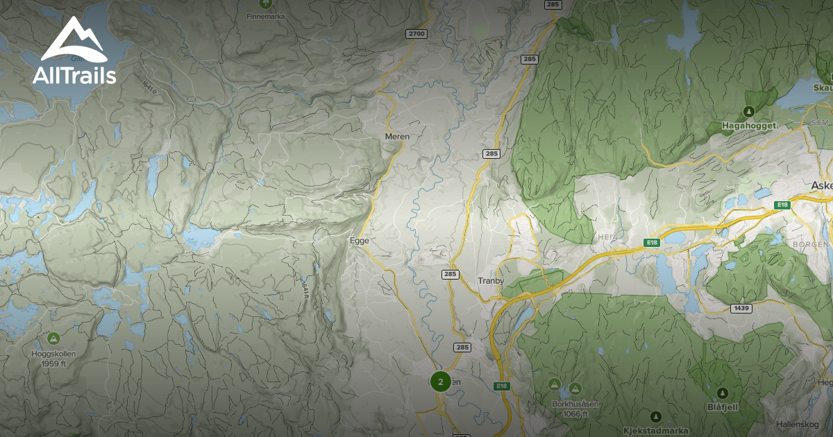 10 Best views trails in Lier | AllTrails