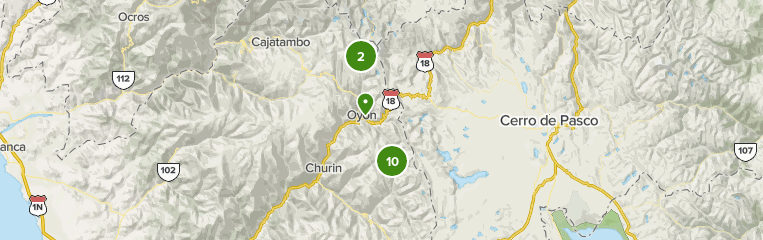 Best 10 Trails, Walks, and Paths in Oyon | AllTrails