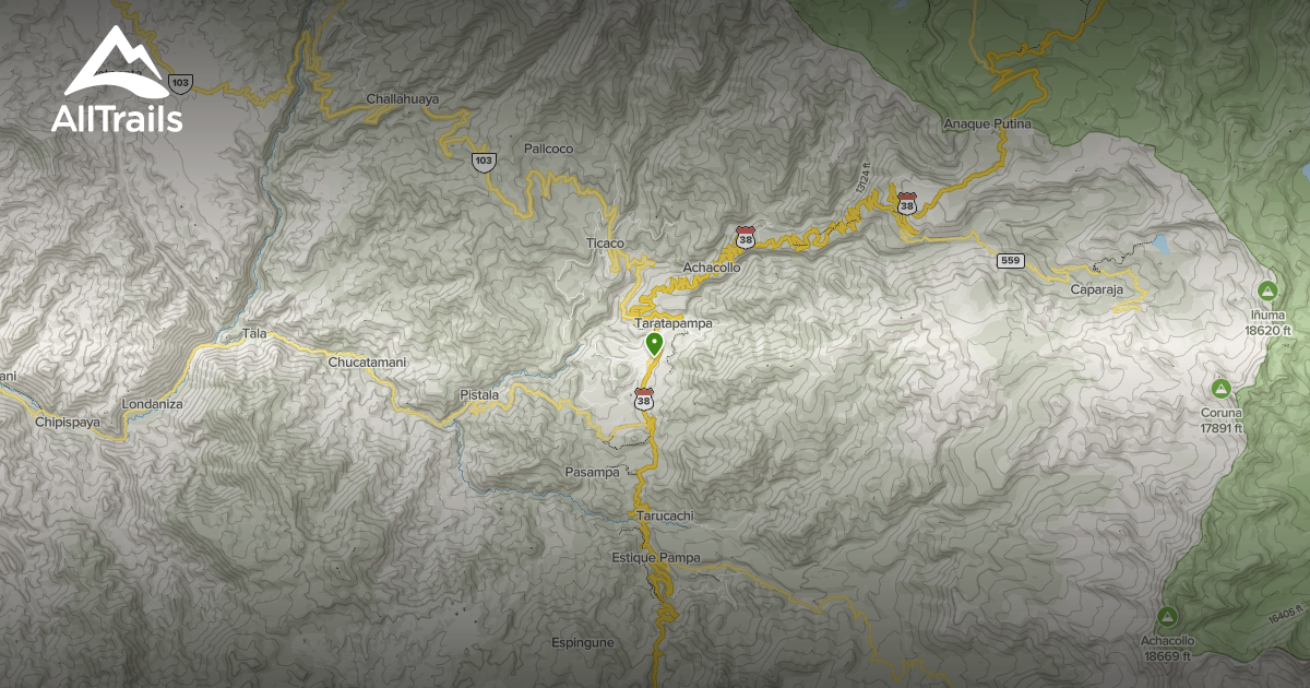 Best hikes and trails in Tarata | AllTrails