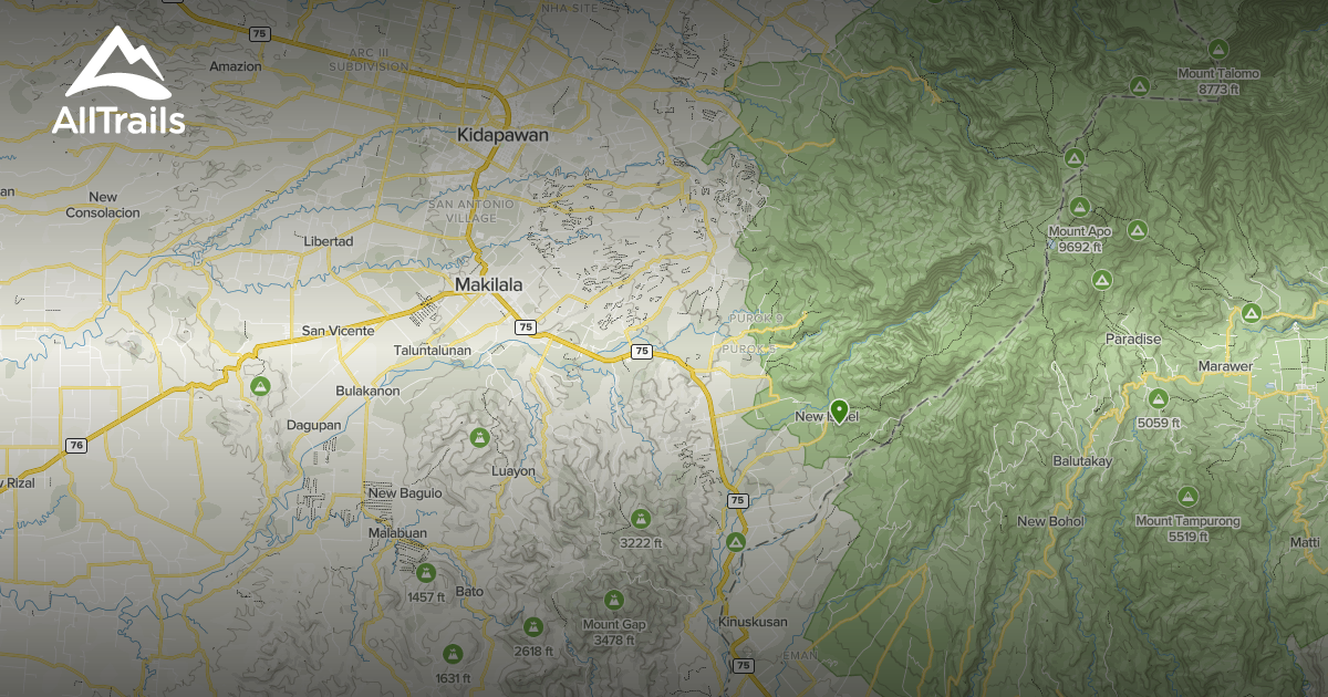 Best views trails in Makilala | AllTrails