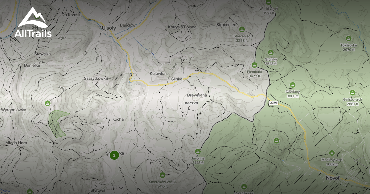 Best hard trails in Soblówka | AllTrails