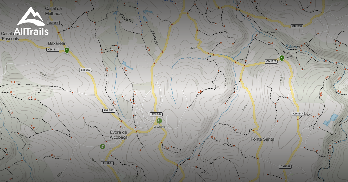 Best Trails, Walks, and Paths in Évora de Alcobaça | AllTrails