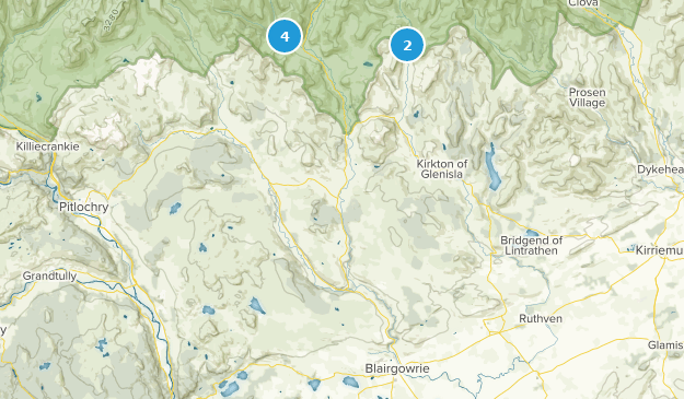 Best Trails near Blairgowrie and Rattray, Perth and Kinross Scotland ...