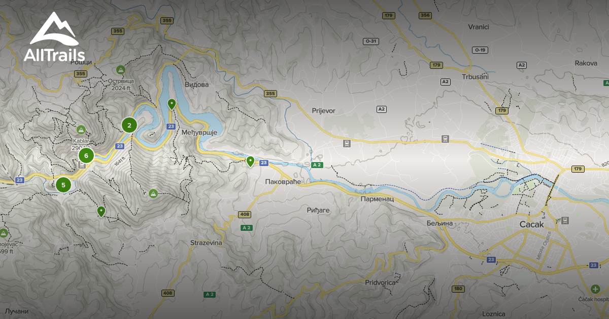 10 Best trails and hikes in Čačak-grad | AllTrails