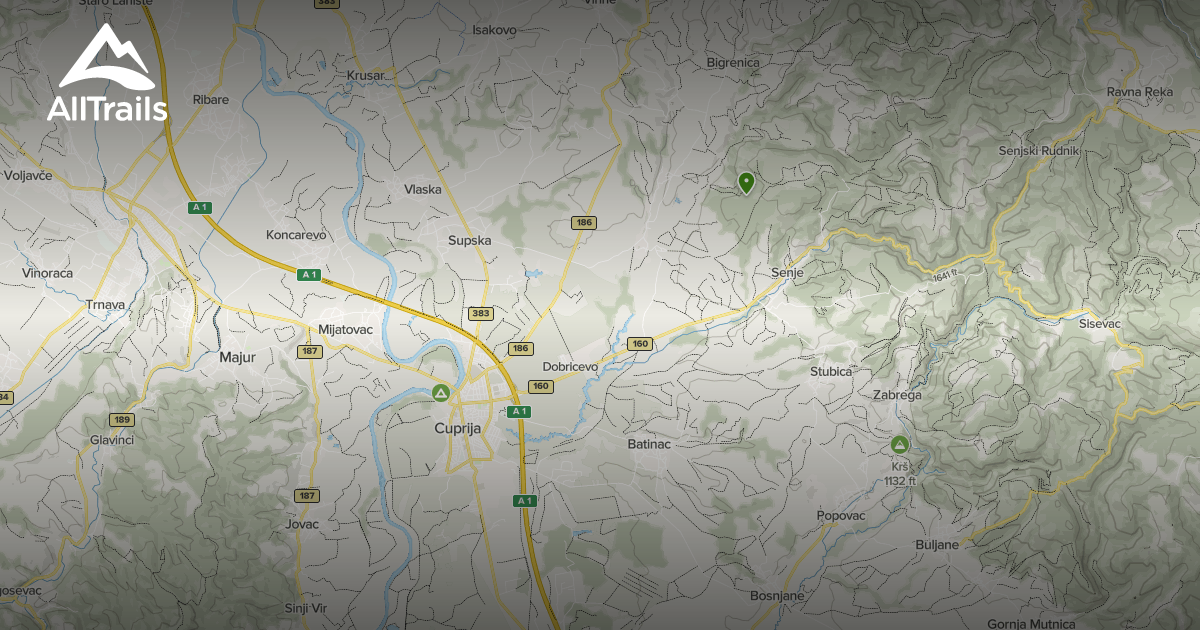 Best hikes and trails in Ćuprija | AllTrails
