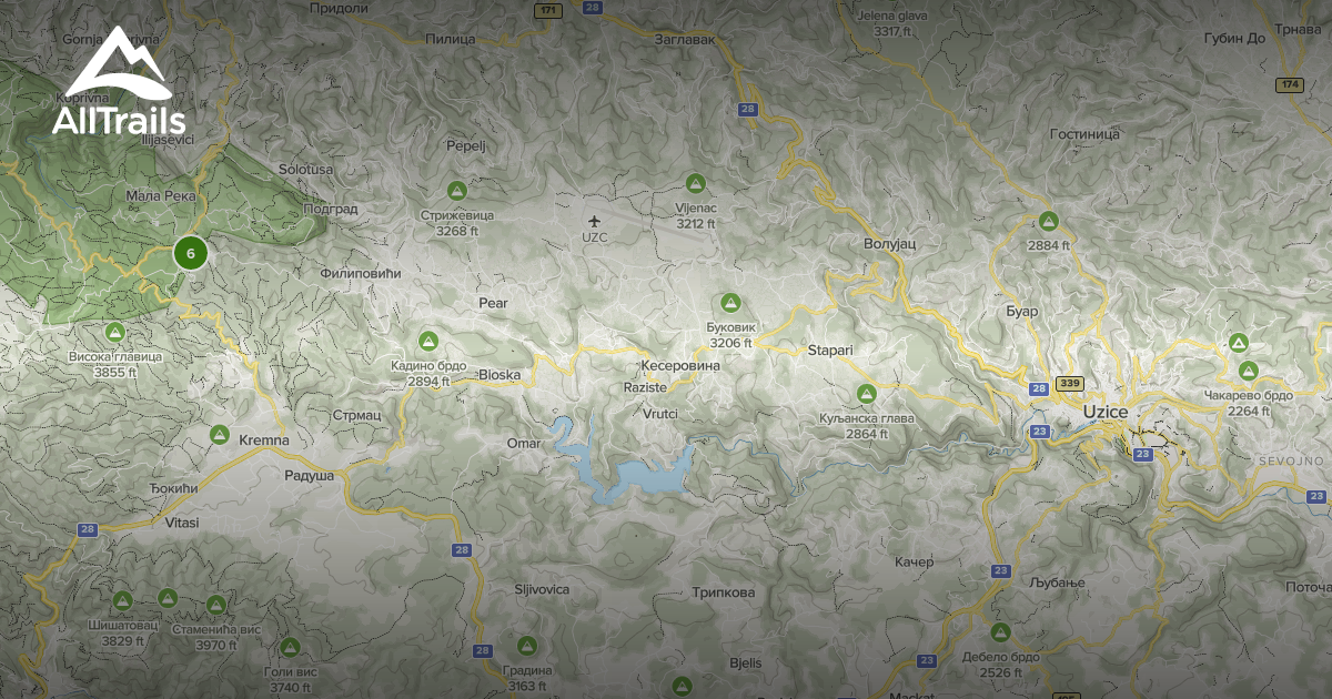 Best forest trails in Užice | AllTrails