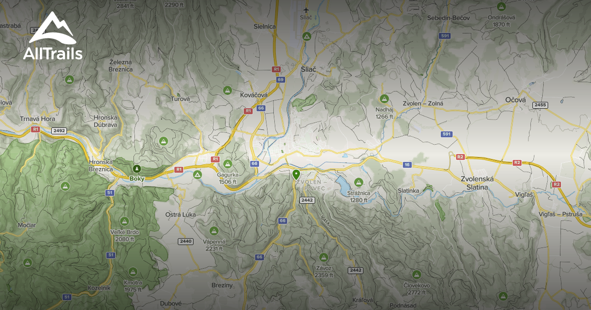 Best long trails in Zvolen | AllTrails