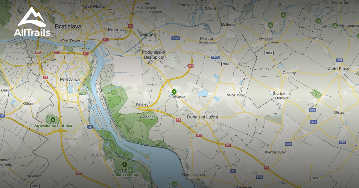 Best hikes and trails in Rovinka | AllTrails