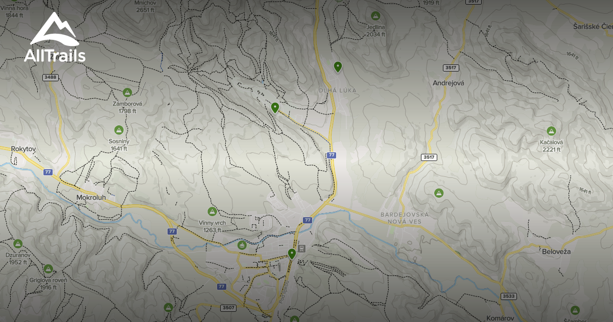 I migliori sentieri fluviali in Bardejov | AllTrails