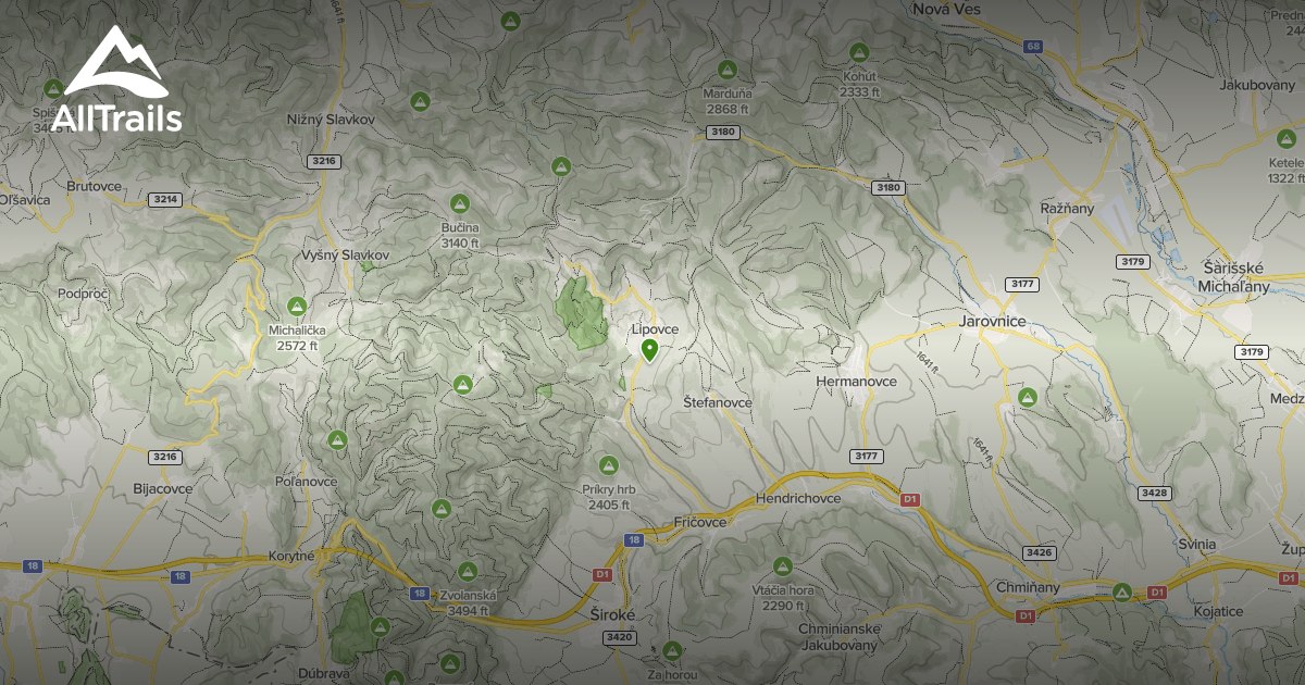 I migliori sentieri panoramici in Lipovce | AllTrails