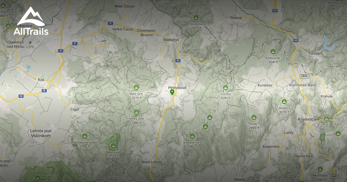 Handlová : les meilleures randonnées le long d'une rivière | AllTrails