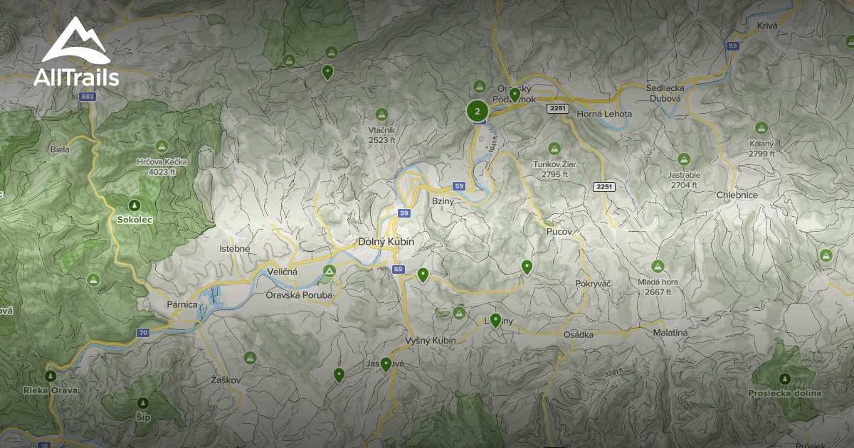 Best hikes and trails in Dolný Kubín | AllTrails