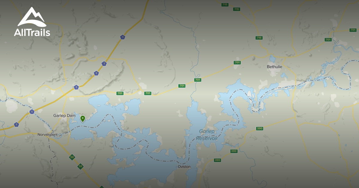 Best hikes and trails in Gariep Dam Nature Reserve | AllTrails