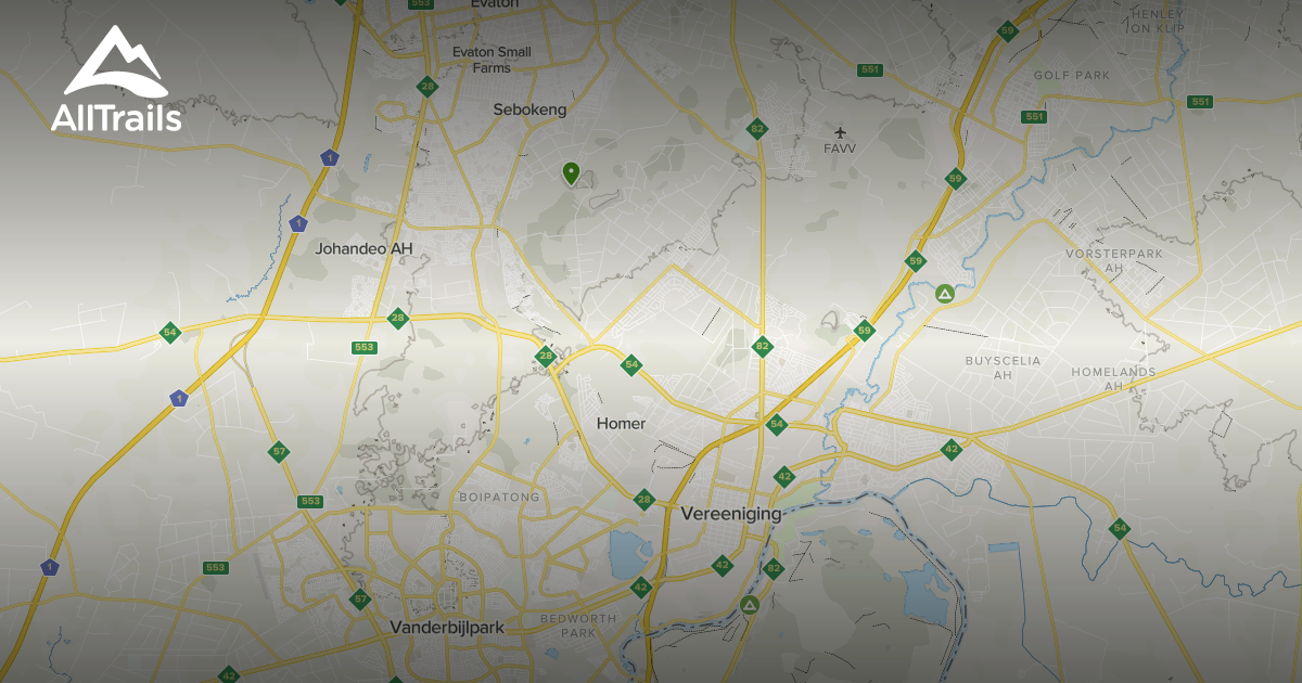 Best hikes and trails in Vereeniging | AllTrails