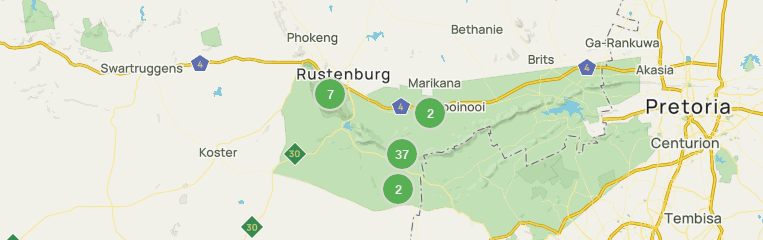 De 10 beste wandelroutes om te wandelen in Rustenburg NU voor 2023 ...