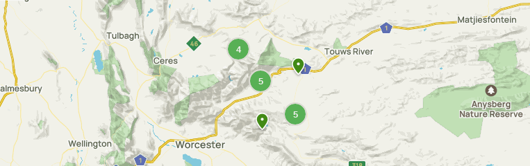 2023 Best 10 Trails, Walks, and Paths in De Doorns | AllTrails