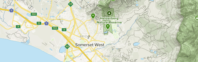 Best trails in Somerset West, Western Cape | AllTrails