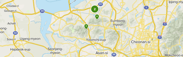 Best trails in Asan-si, Chungcheongnam-do | AllTrails