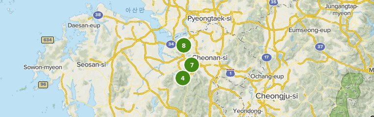 Best 10 Trails, Walks, and Paths in Asan-si | AllTrails