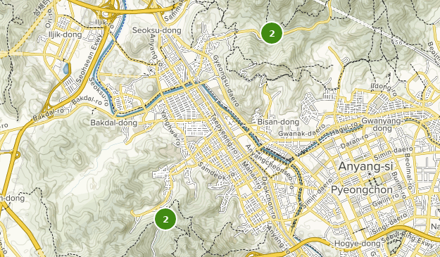 Best Trails near Anyang-si, Gyeonggi-do South Korea | AllTrails