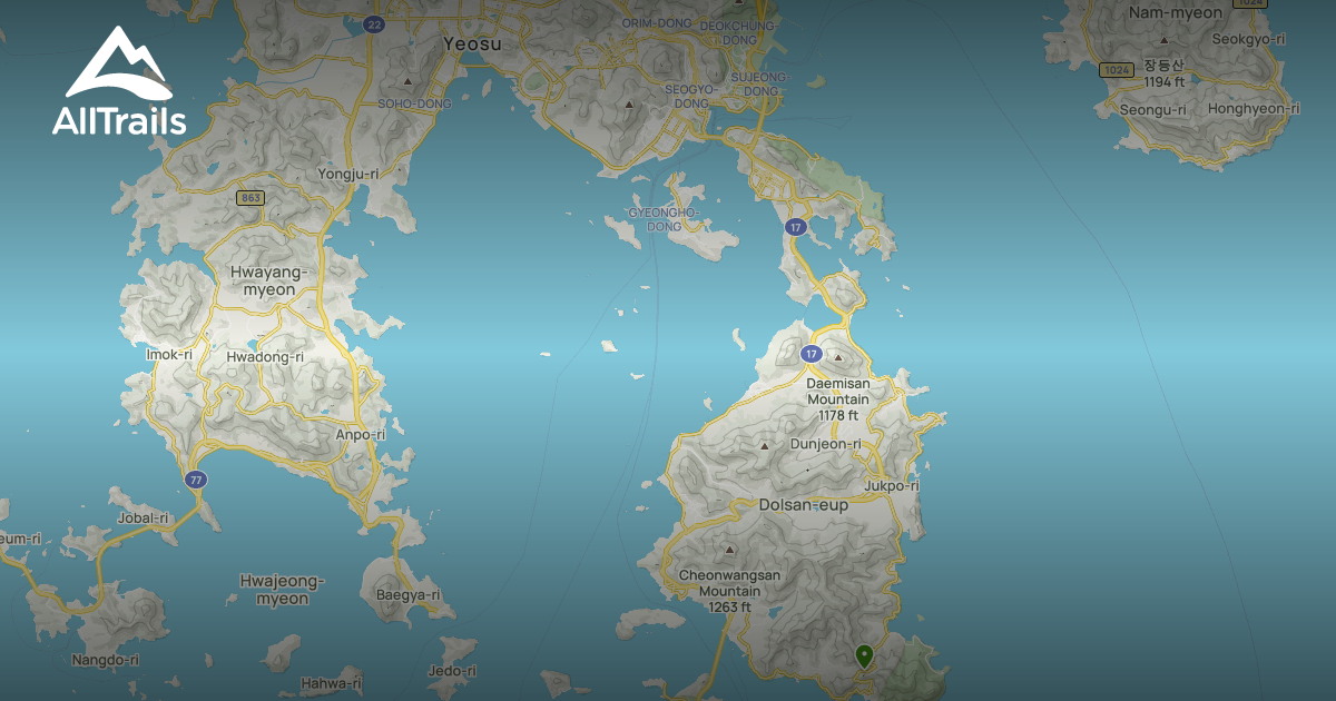 10 Best trails and hikes in Yeosu | AllTrails