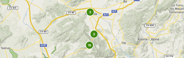 Castalla : les 10 meilleures randonnées et itinéraires | AllTrails
