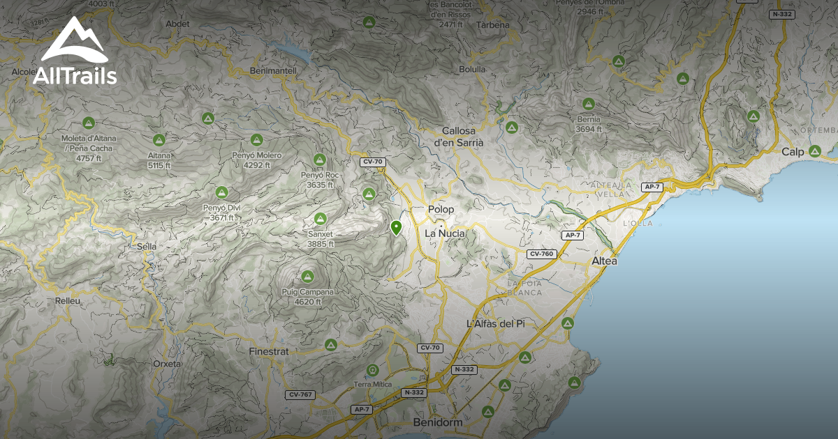 Best hikes and trails in Polop | AllTrails